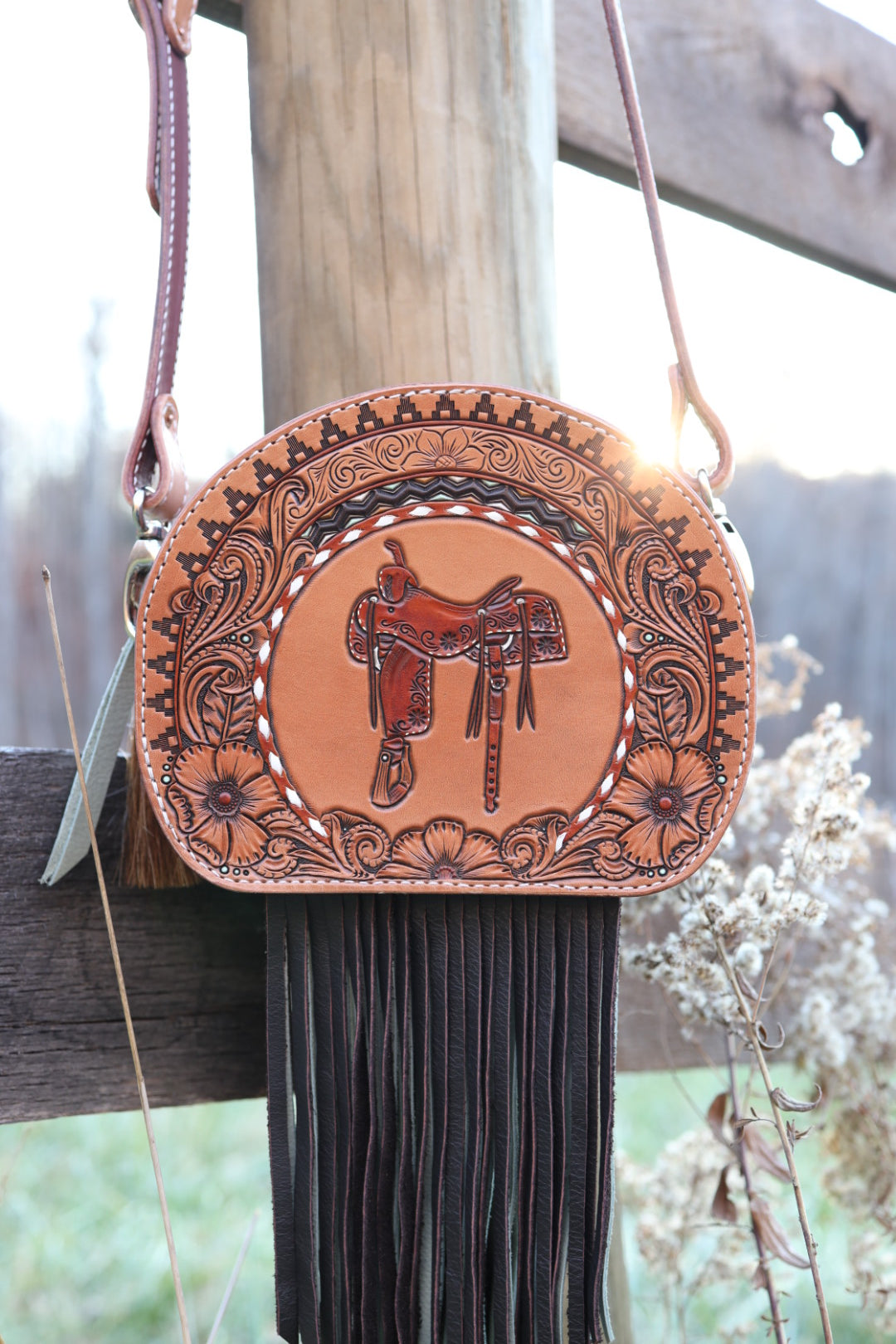 Tooled Leather and Chainstitch Embroidery – Ashley Robin Designs