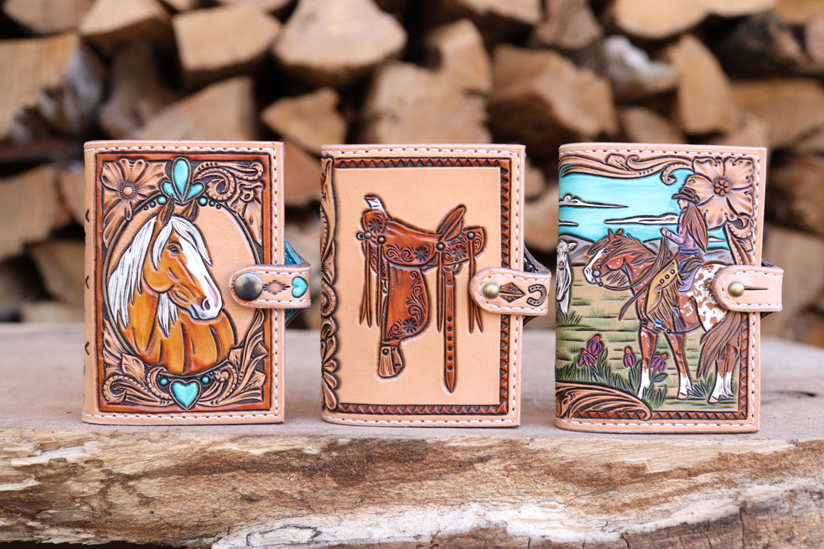 Tooled Leather and Chainstitch Embroidery – Ashley Robin Designs